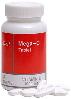 DSP Mega-C 1000mg 60เม็ด วิตามินซี