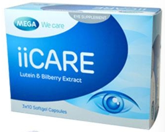 Mega We Care iiCare Daily (3X10cap) เมก้า วี แคร์ ไอไอแคร์ เดลี่ (สูตร ...