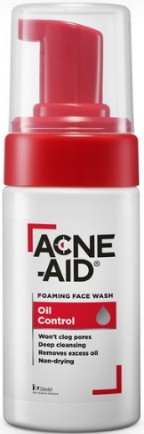 Acne-Aid Foaming Face Wash Oil Control 100 ml. แอคเน่-เอด โฟมมิ่ง เฟซ ว ...