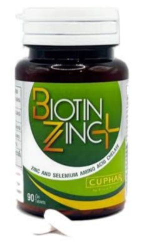 Biotin Zinc Plus เภสัชจุฬา ไบโอทิน ซิงค์ พลัส Selenium 90เม็ด (สูตรใหม่)