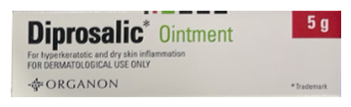 Diprosalic Ointment 5g.ไดโปรซาลิค ขี้ผึ้ง