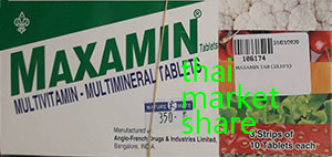 Nature Mate Maxamin Multivitamin-Multimineral 30เม็ด วิตามินรวมบำรุงร่างกาย
