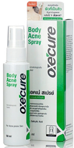 Oxe Cure Body Acne Spray 50ml.อ๊อกซี เคียว บอดี้ แอคเน่ สเปรย์