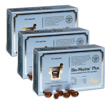 PHARMA NORD BIO-MARINE PLUS (60 CAP)+(60 CAP) ฟรี (60 CAP)