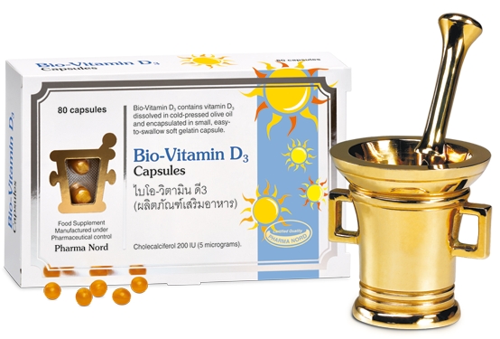 PHARMA NORD BIO-VITAMIN D3 80cap ฟาร์มา นอร์ด ไบโอ-วิตามิน ดี3