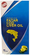Patar Cod Liver Oil พาตาร์ น้ำมันตับปลาคอด 60cap