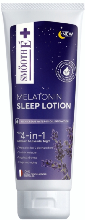 Smooth E Melatonin Sleep Lotion 200ml.