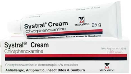 Systral cream 25g. ซิสทราล ครีม
