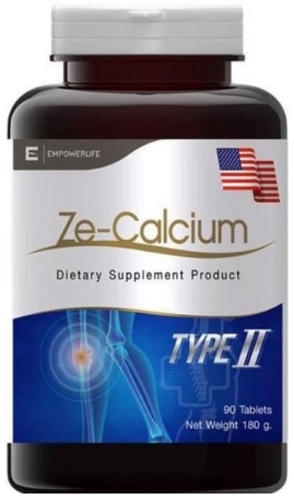 Ze-Calcium TYPE II ซีแคลเซียม ไทฟ์ทู 90เม็ด