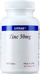 Lynae Zinc 50mg. 100เม็ด